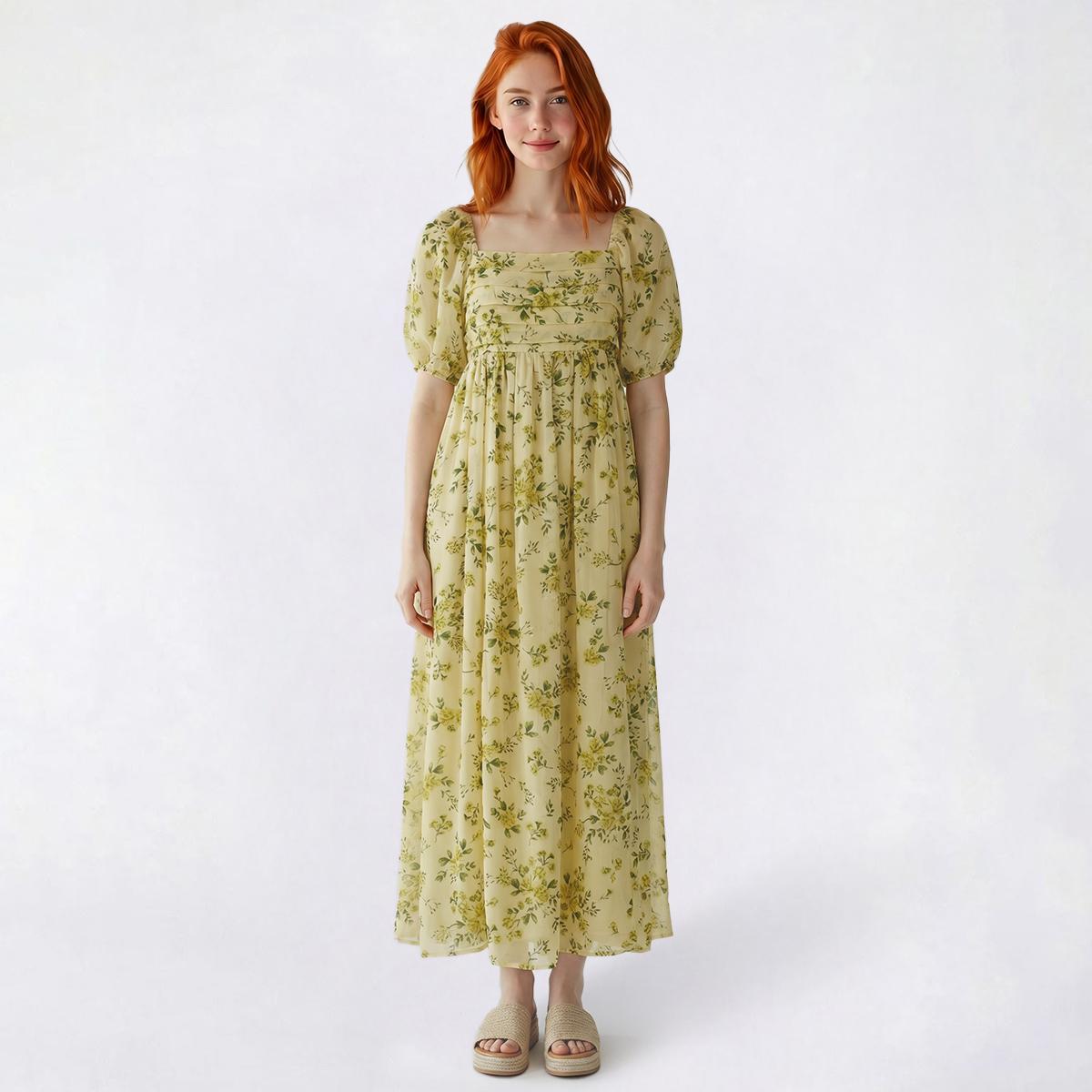 Click here for Juniors Wallflower Iris Floral Chiffon Bodice Maxi... prices